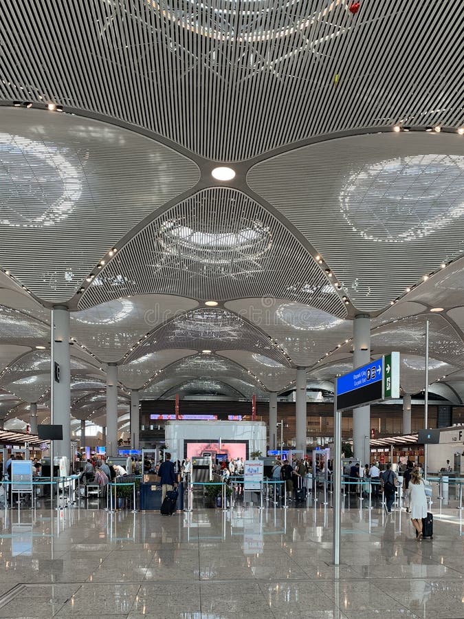 View of Passengers Walking at the Security Check Editorial Photo ...
