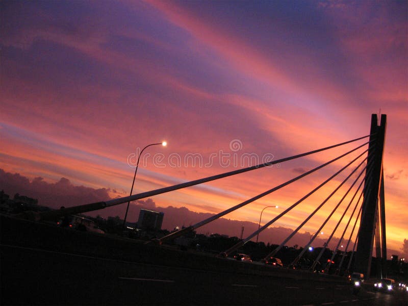 Bandung Bridge Pasupati Road Stock Photos - Free & Royalty-Free Stock ...