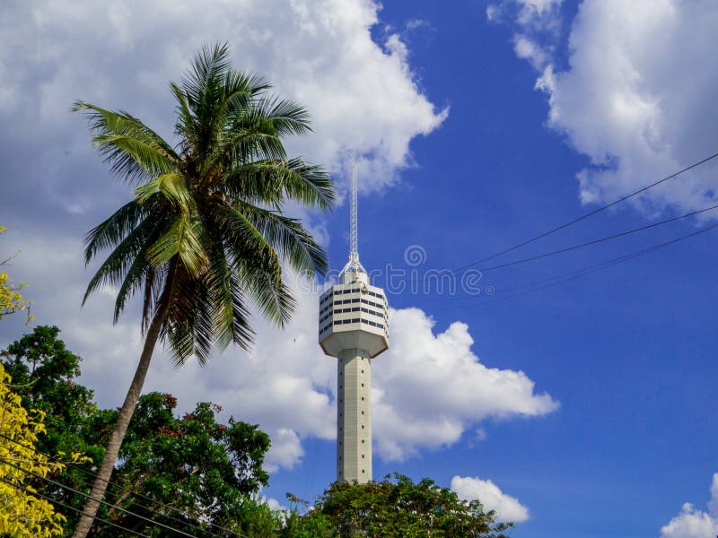 Pattaya Tower stock photo. Image of outside, blue, asia - 18294066