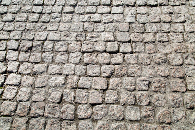 View of the Pavement Made of Irregularly Shaped Stones, Texture ...