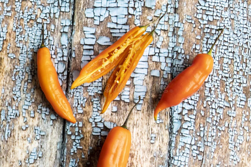 View of Peruvian Yellow Hot Pepper Stock Photo - Image of ceviche ...