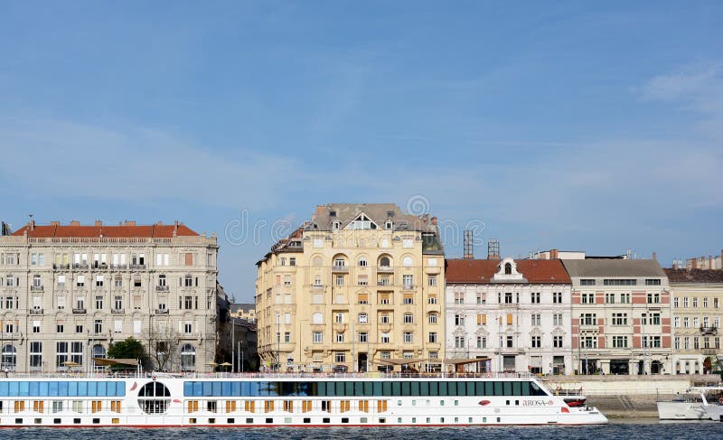 From Pest view on Buda. editorial stock image. Image of pest - 110869629