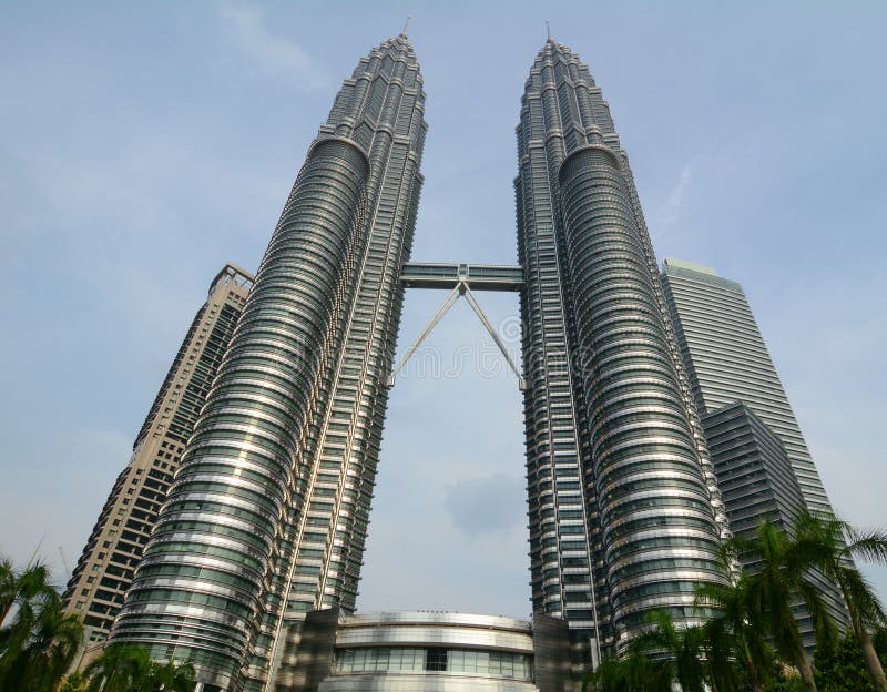 View from Petronas Twin Towers Stock Photo - Image of glass, landmark ...