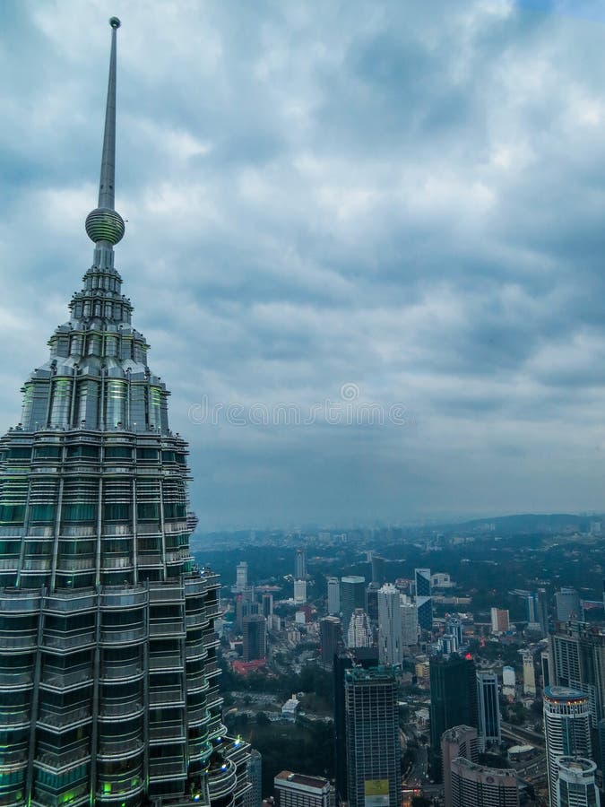 View from the Petronas Towers Stock Photo - Image of huge, kuala: 72556884
