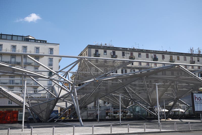 View of Piazza Garibaldi editorial image. Image of landmark - 123757425