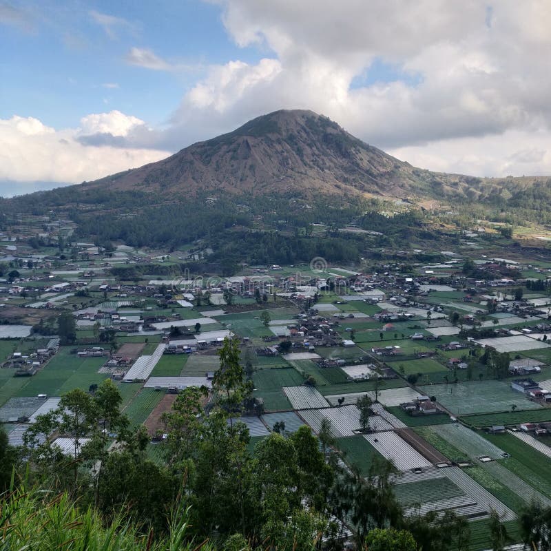 View from Pinggan Village, Bali, Indonesia Stock Image - Image of ...