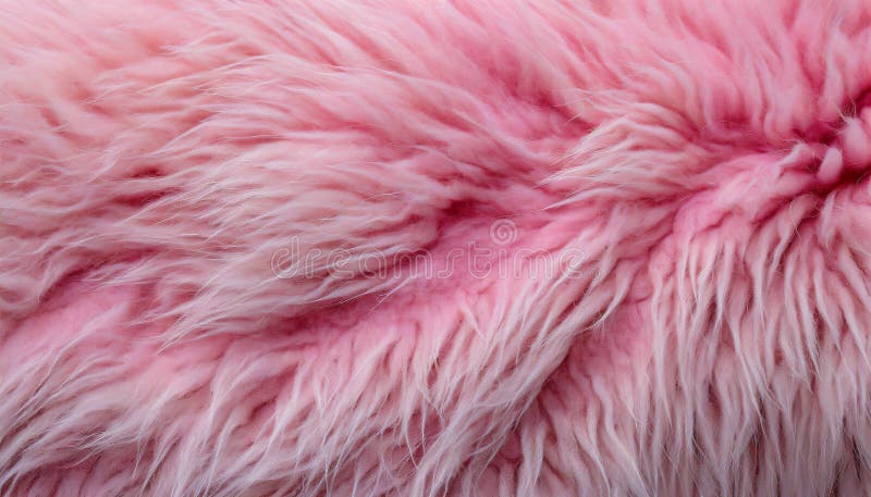 Pink fur texture top view stock illustration. Illustration of nature ...