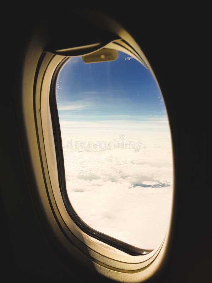 Flight in Sunrise. Ahead Future. Concept. Stock Image - Image of ...