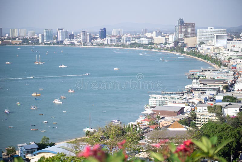 View point in Pattaya editorial photography. Image of pattaya - 118027767