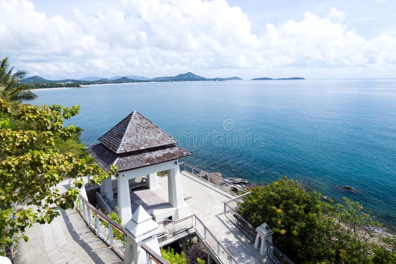View point at Samui Island stock photo. Image of bridge - 24547288