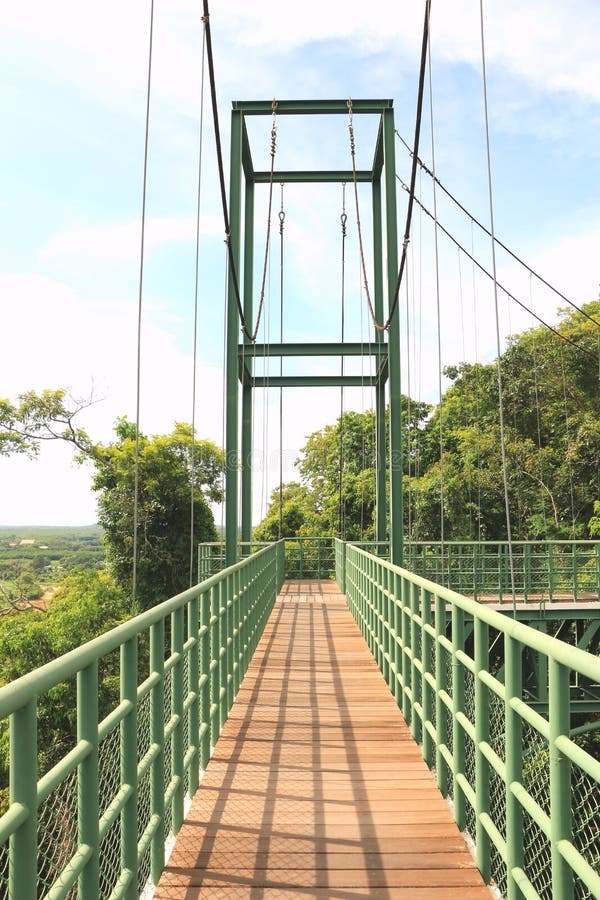 View Point on the Steel Bridge in the Afternoon Time. Stock Image ...