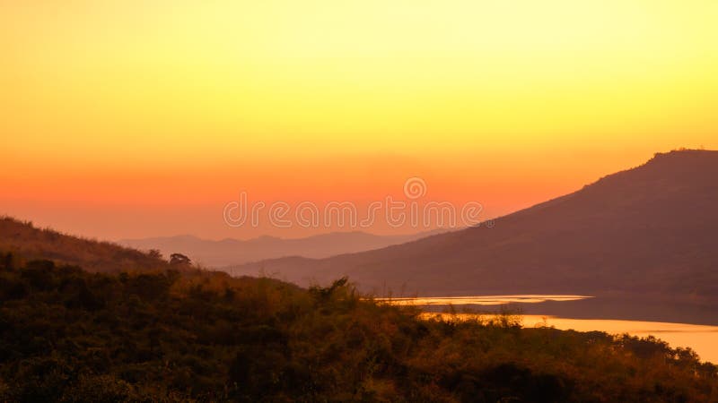 View point sunset sky stock image. Image of beauty, sunset - 231855333