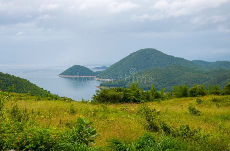 View Point Typical Island Landscape Stock Image - Image of ocean ...
