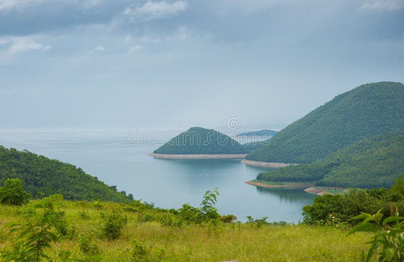 View Point Typical Island Landscape Stock Image - Image of nature ...