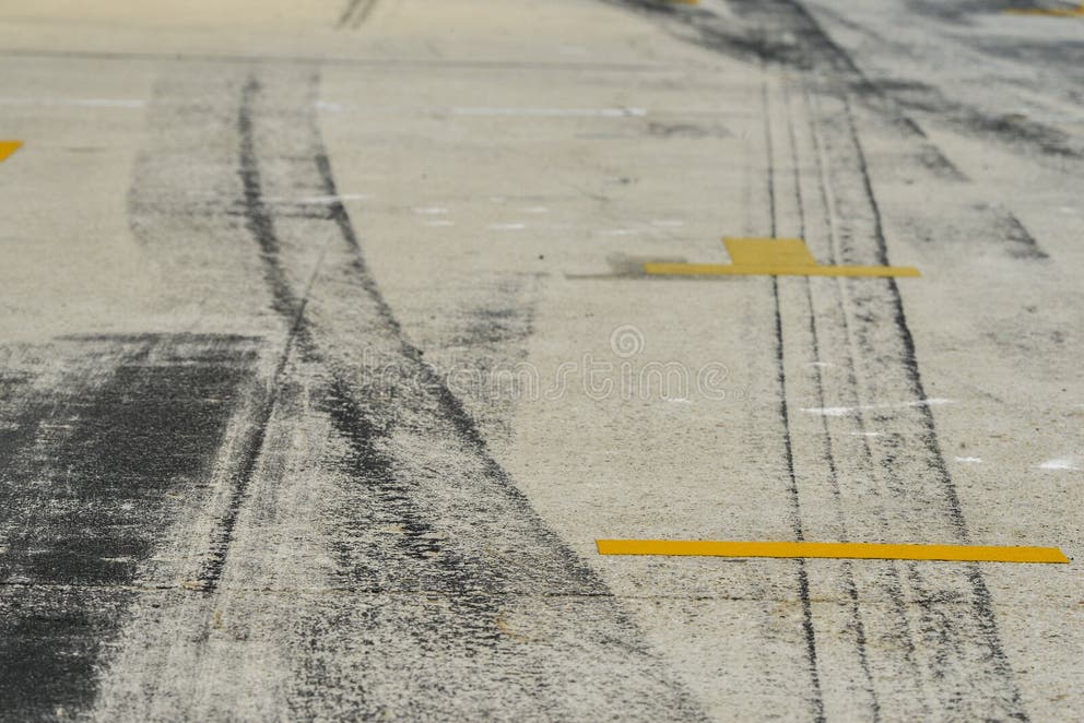 View from the Pole Position in a Racetrack. Stock Image - Image of ...
