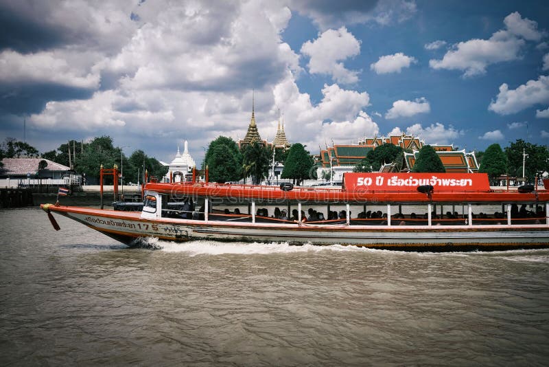 View of the Port and a Boat on the Water. Editorial Photo - Image of ...