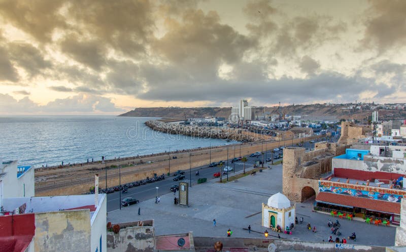 Port of the Old Town of Safi in Morocco Stock Photo - Image of ...