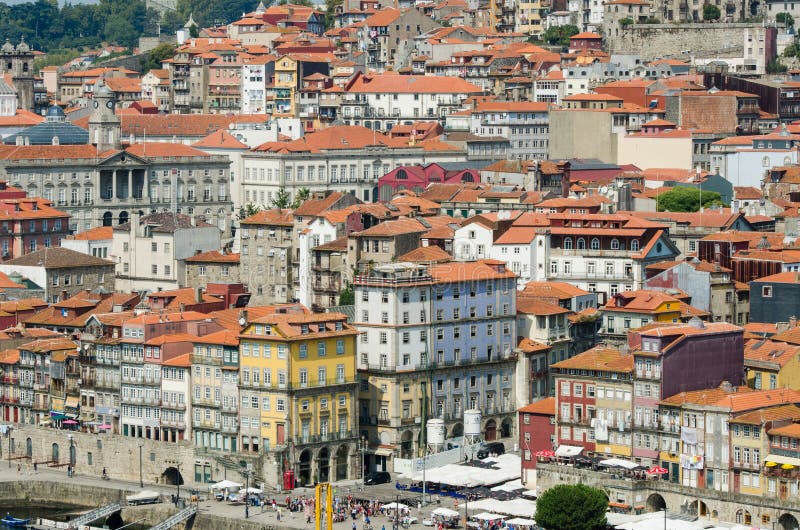 The View of Porto City on Summer Day Editorial Stock Image - Image of ...