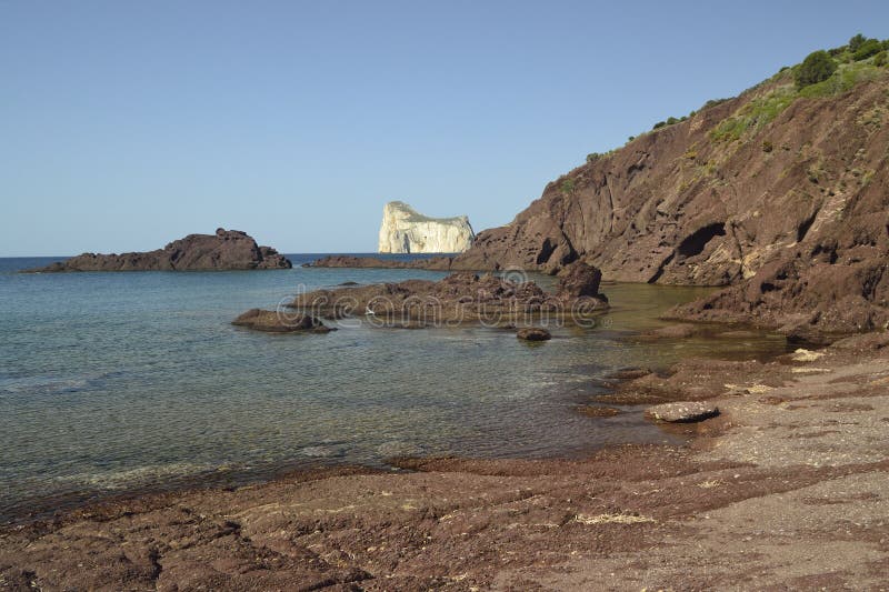 View of Porto Corallo stock photo. Image of nature, view - 168315222