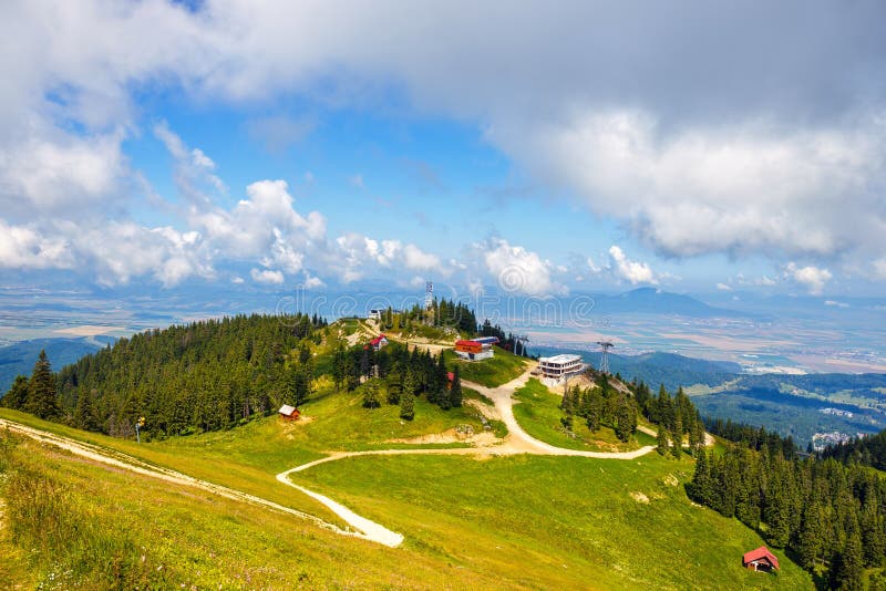 Postavarul Massif, Poiana Brasov, Romania Stock Photo - Image of nature ...