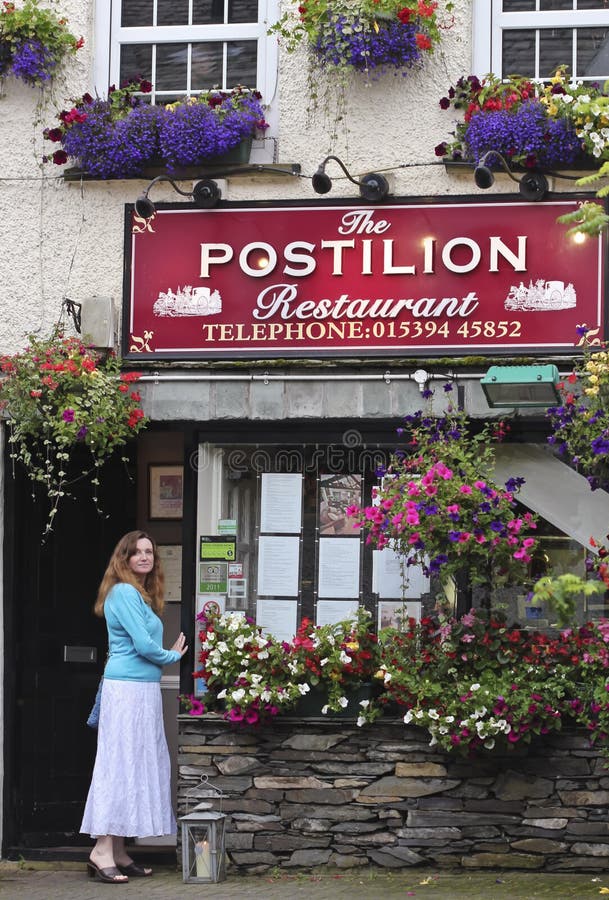 A View Of The Postilion Restaurant, Ash Street Editorial Photography ...