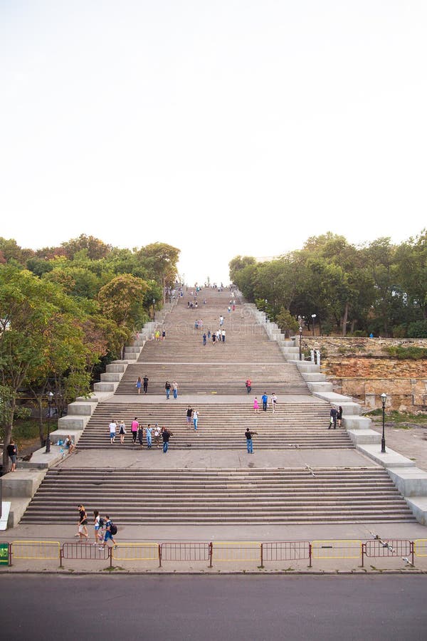 Potemkin Steps in Odessa, Ukraine Editorial Image - Image of potemkin ...