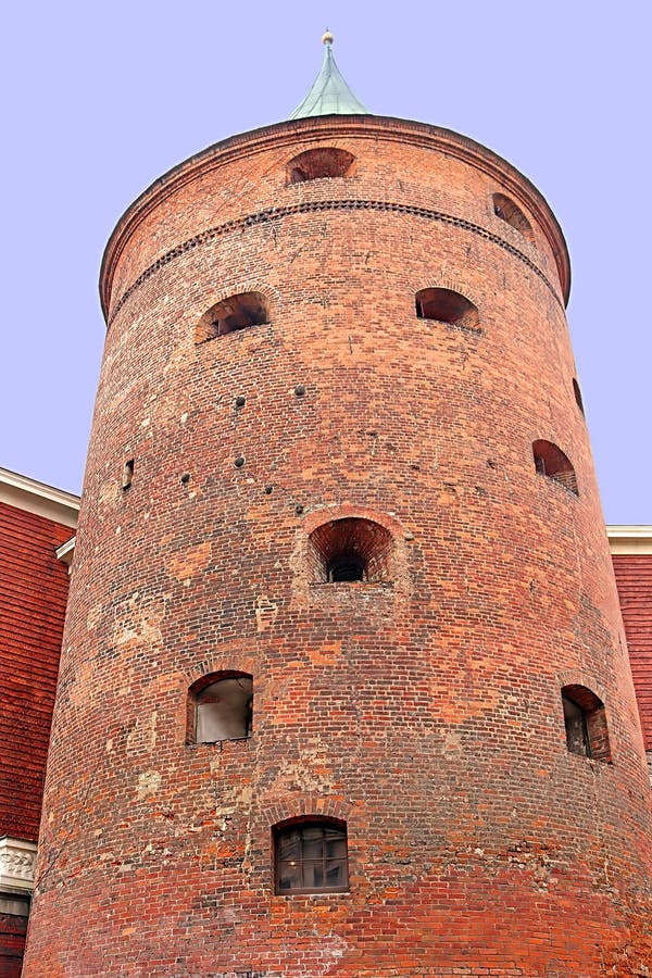 View of Powder Tower in Riga, Latvia Stock Photo - Image of fortress ...