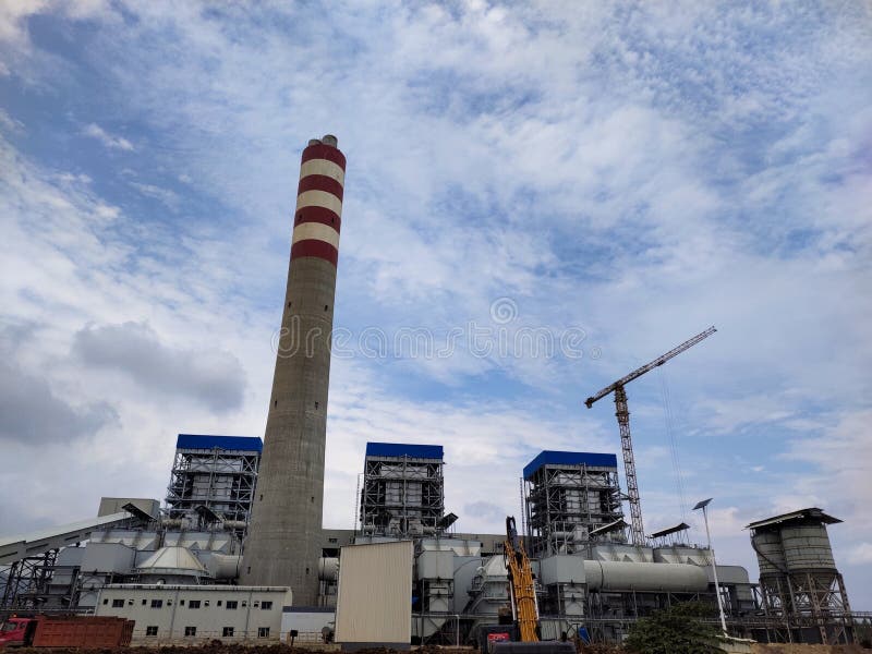 View power plant stock image. Image of landmark, stadium - 333347641