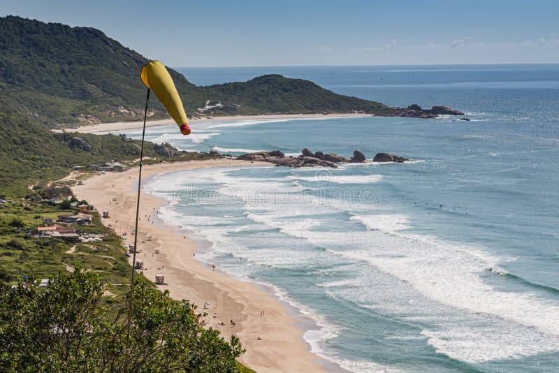 A View of Praia Mole Mole Beach and Galheta - Popular Beachs in ...