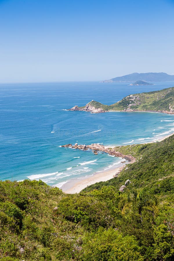 A View of Praia Mole Mole Beach and Galheta - Popular Beachs in ...