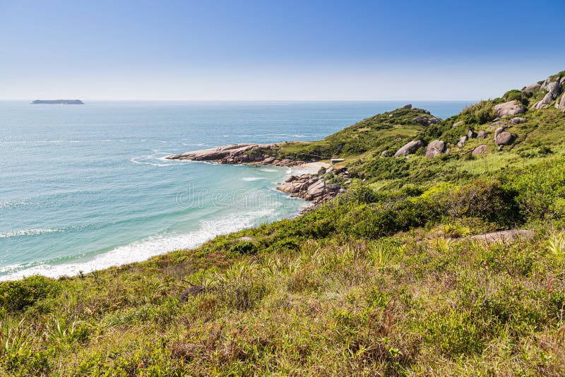 A View of Praia Mole Mole Beach and Galheta - Popular Beachs in ...