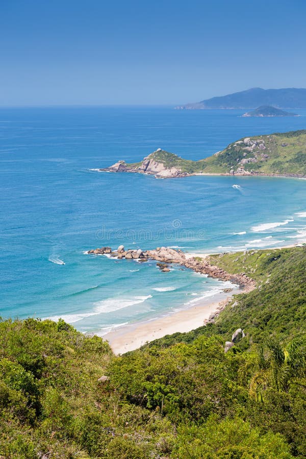 A View of Praia Mole Mole Beach and Galheta - Popular Beachs in ...