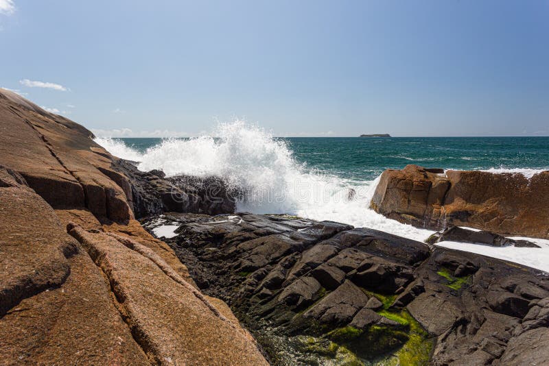 A View of Praia Mole Mole Beach and Galheta - Popular Beachs in ...