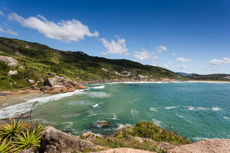 A View of Praia Mole Mole Beach and Galheta - Popular Beachs in ...