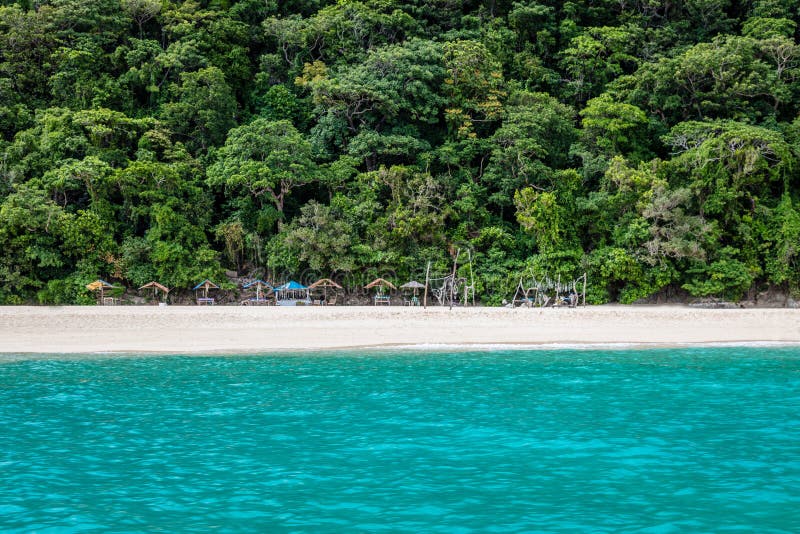 View of Puka Shell Beach, Boracay Island, Philippines Stock Photo ...