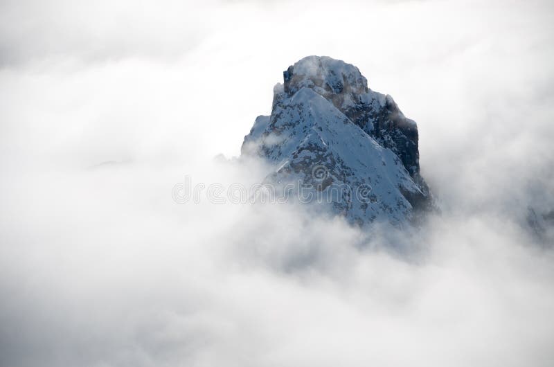 View from Punta Rocca, Marmolada Stock Photo - Image of dolomites ...