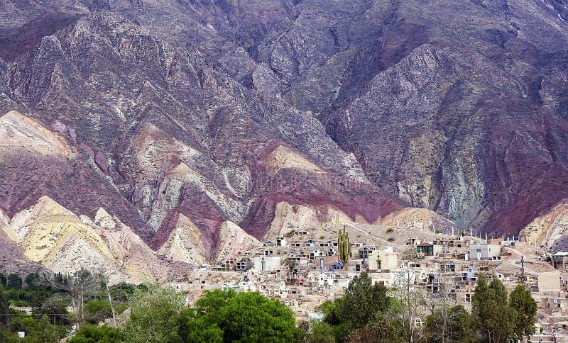 View of the Quebrada De Humahuaca, Argentina Stock Photo - Image of ...