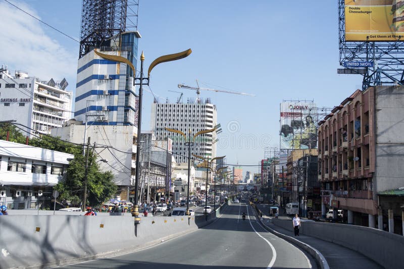 View of Quiapo Area in Manila, Philippines Editorial Image - Image of ...