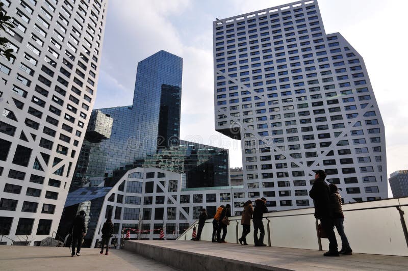 View of the Raffles City Shopping Centre in Chengdu Editorial Stock ...