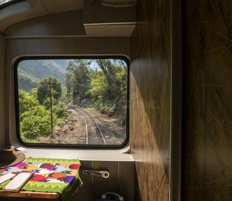 View of the Rail Tracks from the Front of Train Stock Photo - Image of ...