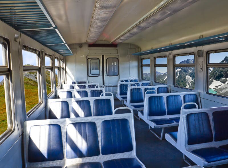 View from a Railway Carriage Stock Photo - Image of slope, horizon ...