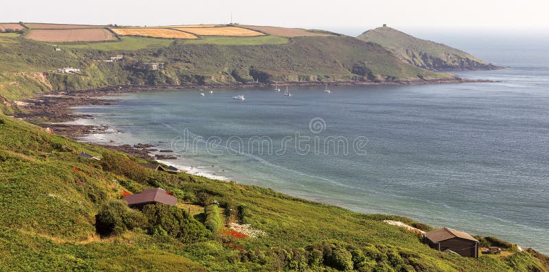 View of Rame Head stock image. Image of rame, ocean, saltash - 26619849