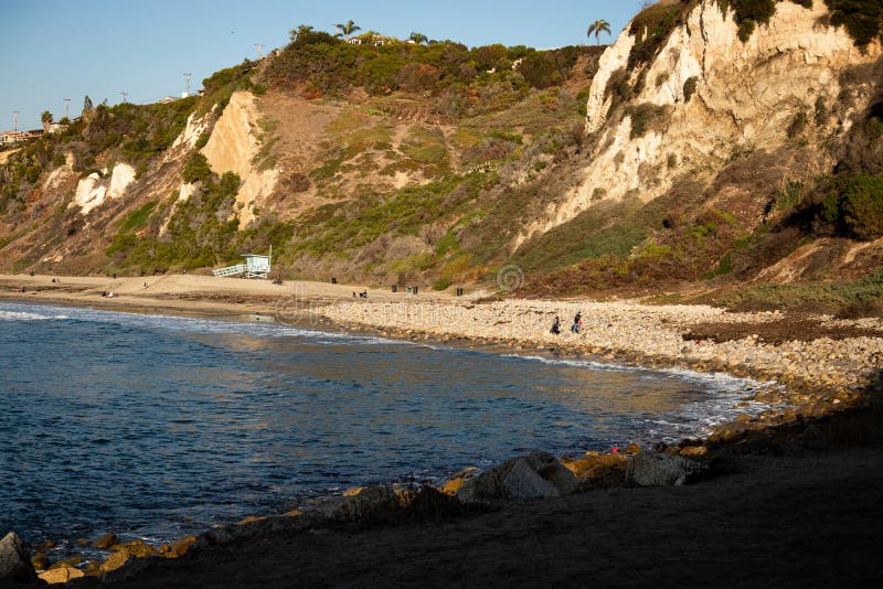 View of Rat Beach, in Palos Verdes, California Stock Photo - Image of ...