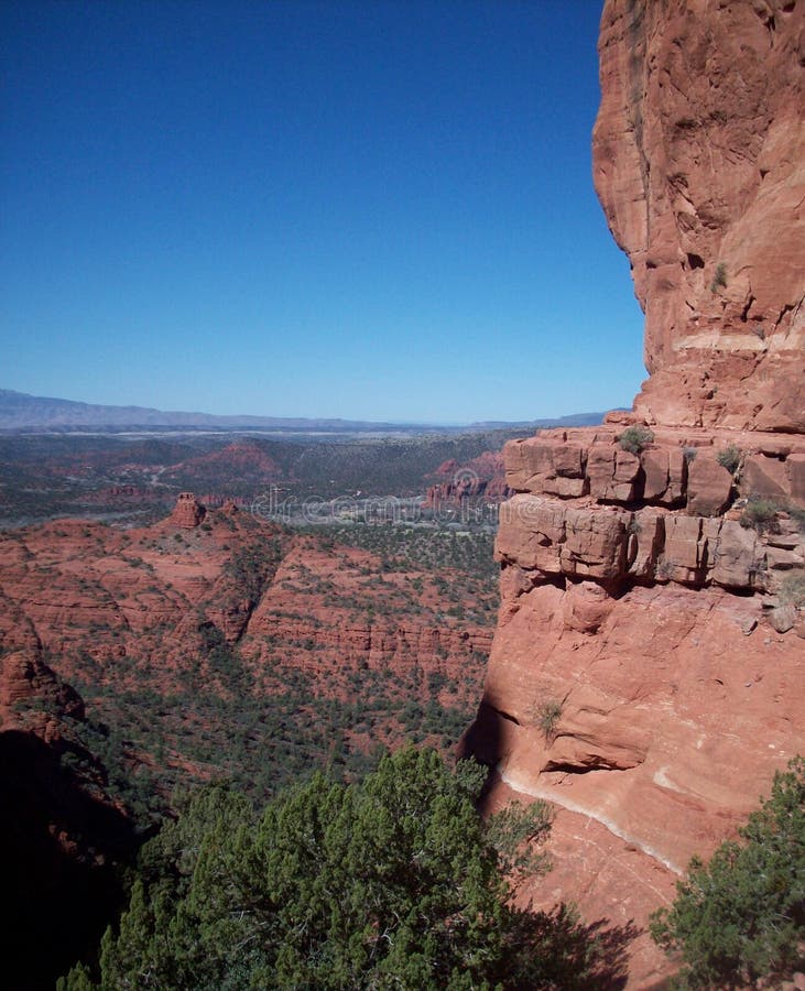 View of Red Rocks stock photo. Image of tree, desert - 53797004
