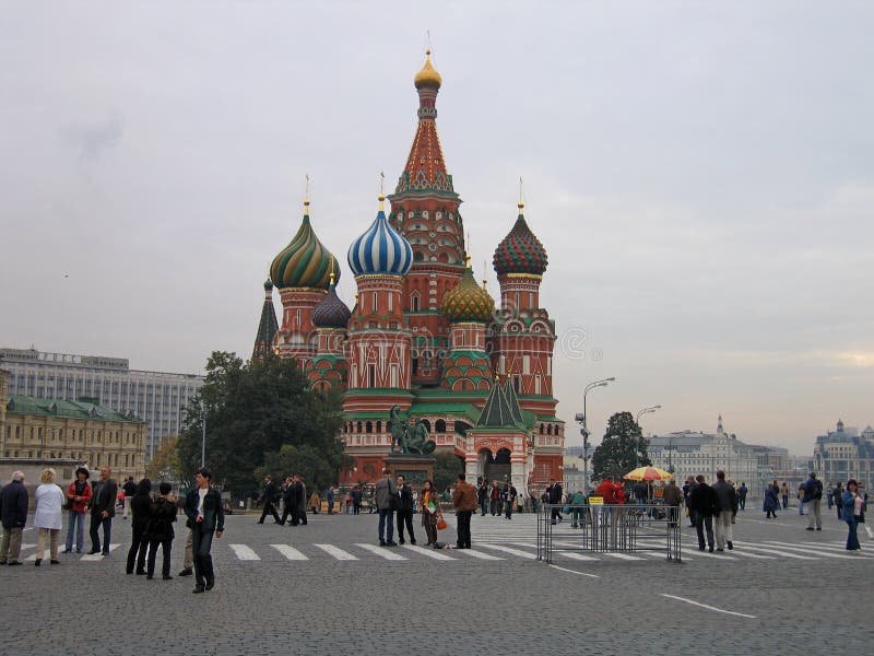 The View of Red Square in Russia. Editorial Stock Image - Image of ...