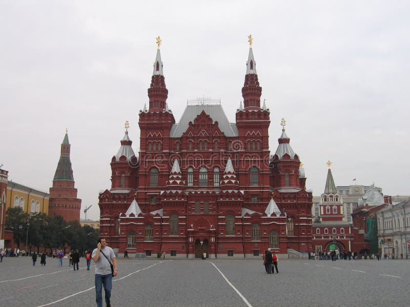 The View of Red Square in Russia. Editorial Image - Image of brick ...