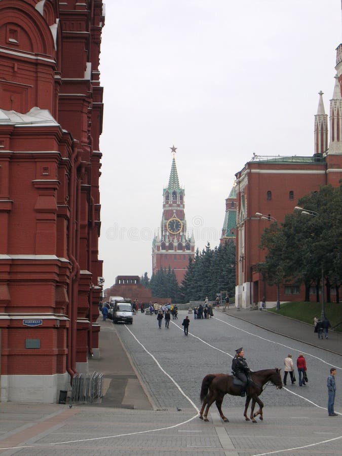 The View of Red Square in Russia. Editorial Image - Image of decoration ...