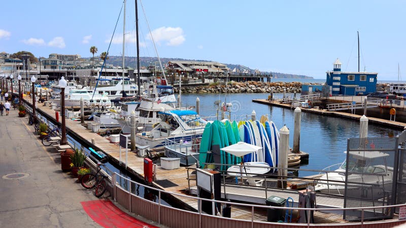 View of REDONDO BEACH (Los Angeles County), California Editorial Image ...
