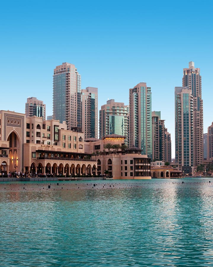 View of a Residential Area of Dubai, UAE Stock Photo - Image of ...