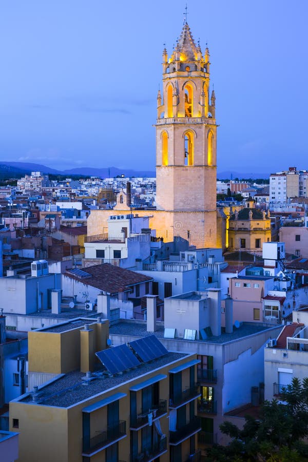 The Cathedral of Reus, Catalonia Stock Photo - Image of cultural ...